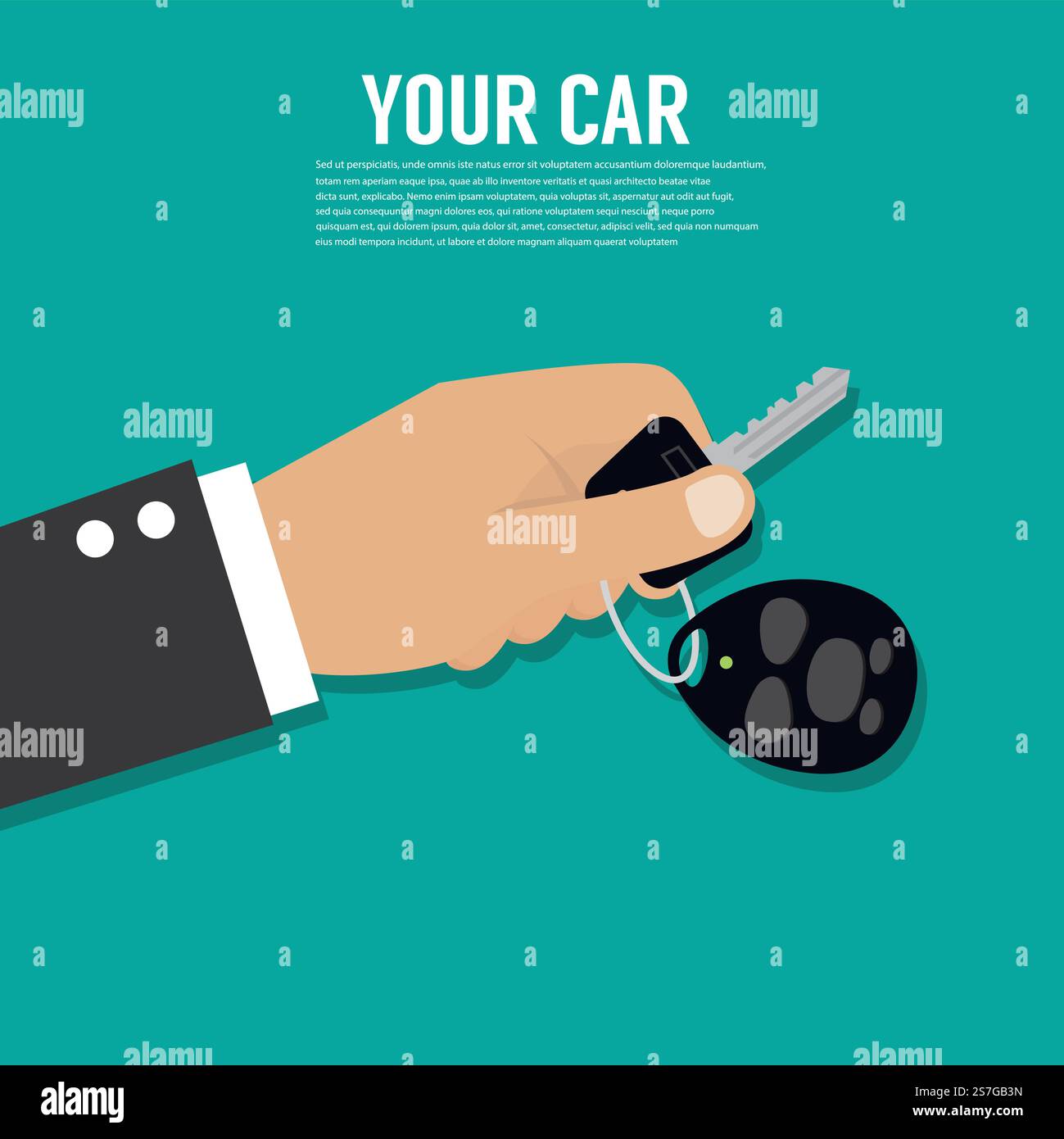 Car repairing background hand Stock Vector Images - Alamy