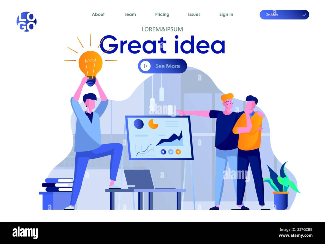 Presenting idea to investors hi-res stock photography and images - Alamy