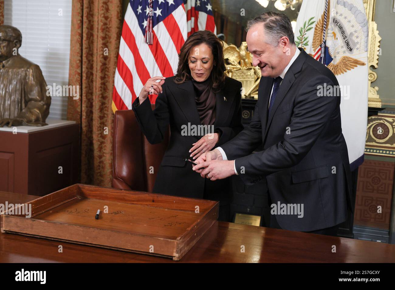 Washington, United States Of America. 16th Jan, 2025. Second Gentleman ...