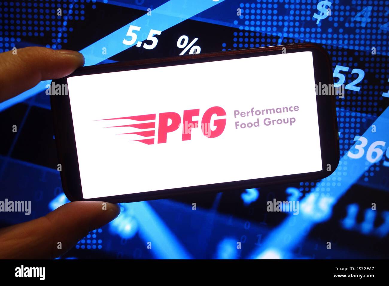 Poland. 18th Jan, 2025. In this photo illustration, the Performance ...