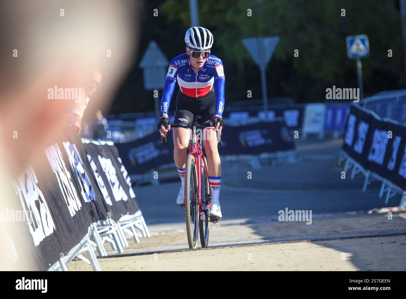 Benidorm, Spain, 19th January, 2025: French cyclist Lise Revol (3 ...