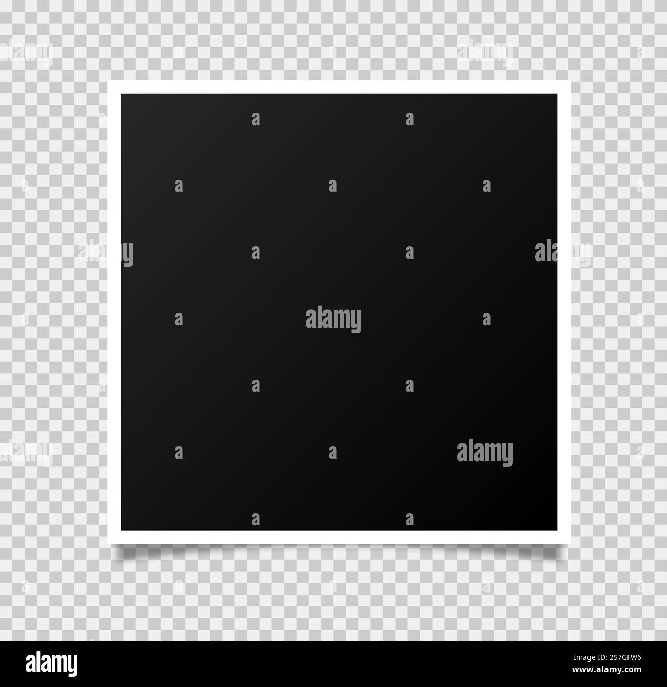 Vector Photo frame mockup design Stock Vector Image & Art - Alamy
