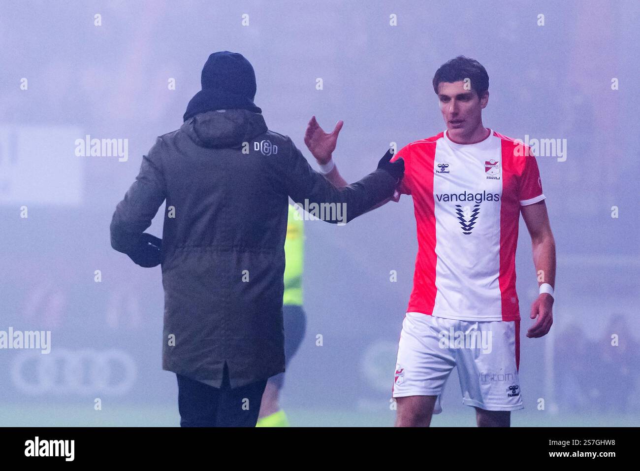 Emmen, Netherlands. 19th Jan, 2025. EMMEN, Stadium Oude Meerdijk, 19-01 ...