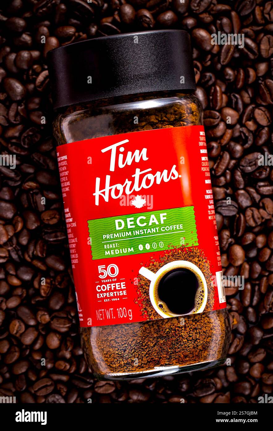 Tim hortons jar hi-res stock photography and images - Alamy