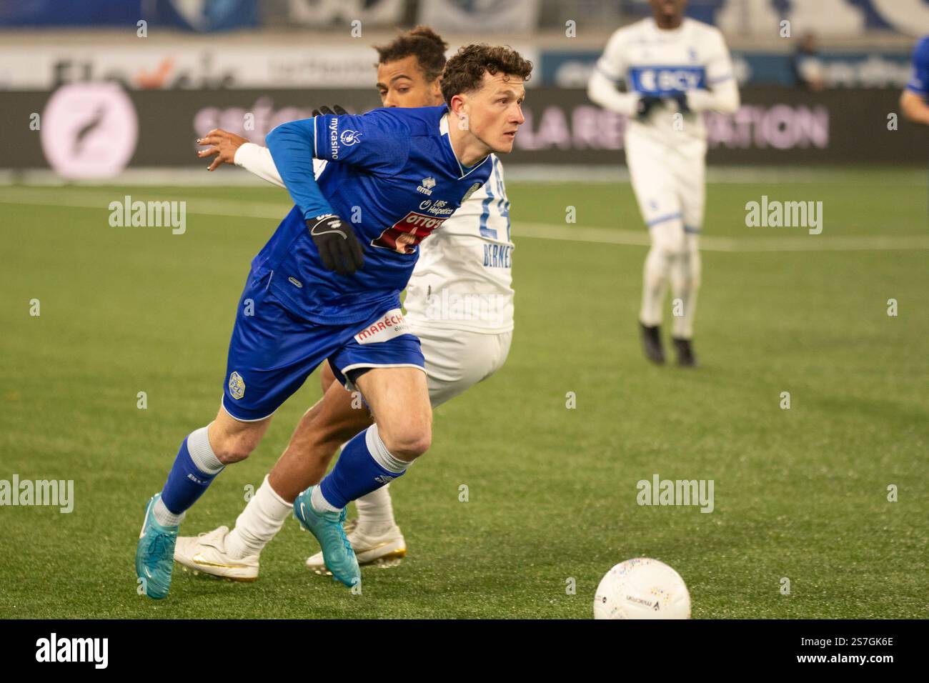 Lausanne, Switzerland. 19th Jan, 2025. Pius Dorn (defender) of FC ...