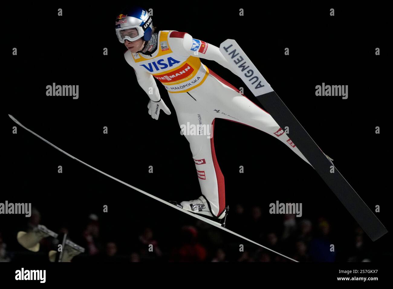 Austria's Daniel Tschofenig in action during the men's individual HS140 ...