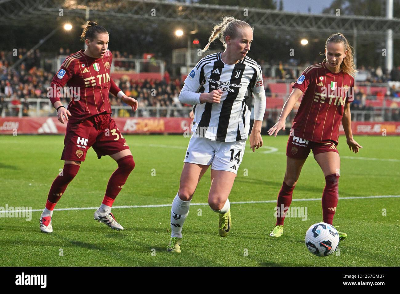 Stadio Tre Fontane, Rome, Italy. 19th Jan, 2025. Serie A Femminile ...