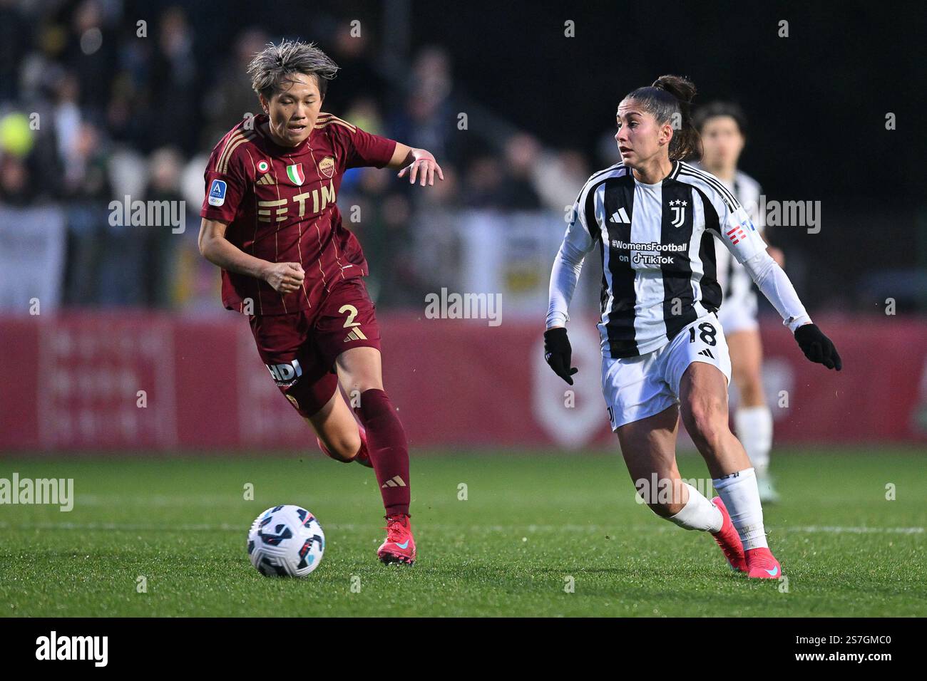 Stadio Tre Fontane, Rome, Italy. 19th Jan, 2025. Serie A Femminile ...