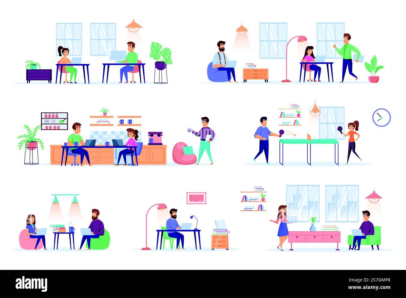 Ping pong area Stock Vector Images - Alamy