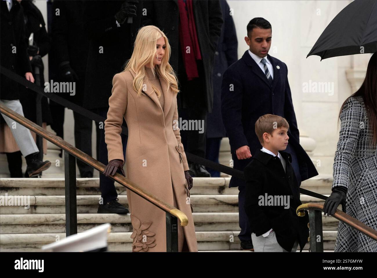 Ivanka Trump arrives before President-elect Donald Trump participates ...