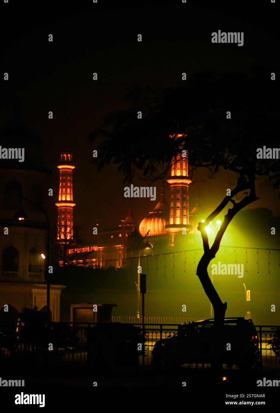 The Asifi Mosque in the premises of Imambara complex in Lucknow City of ...