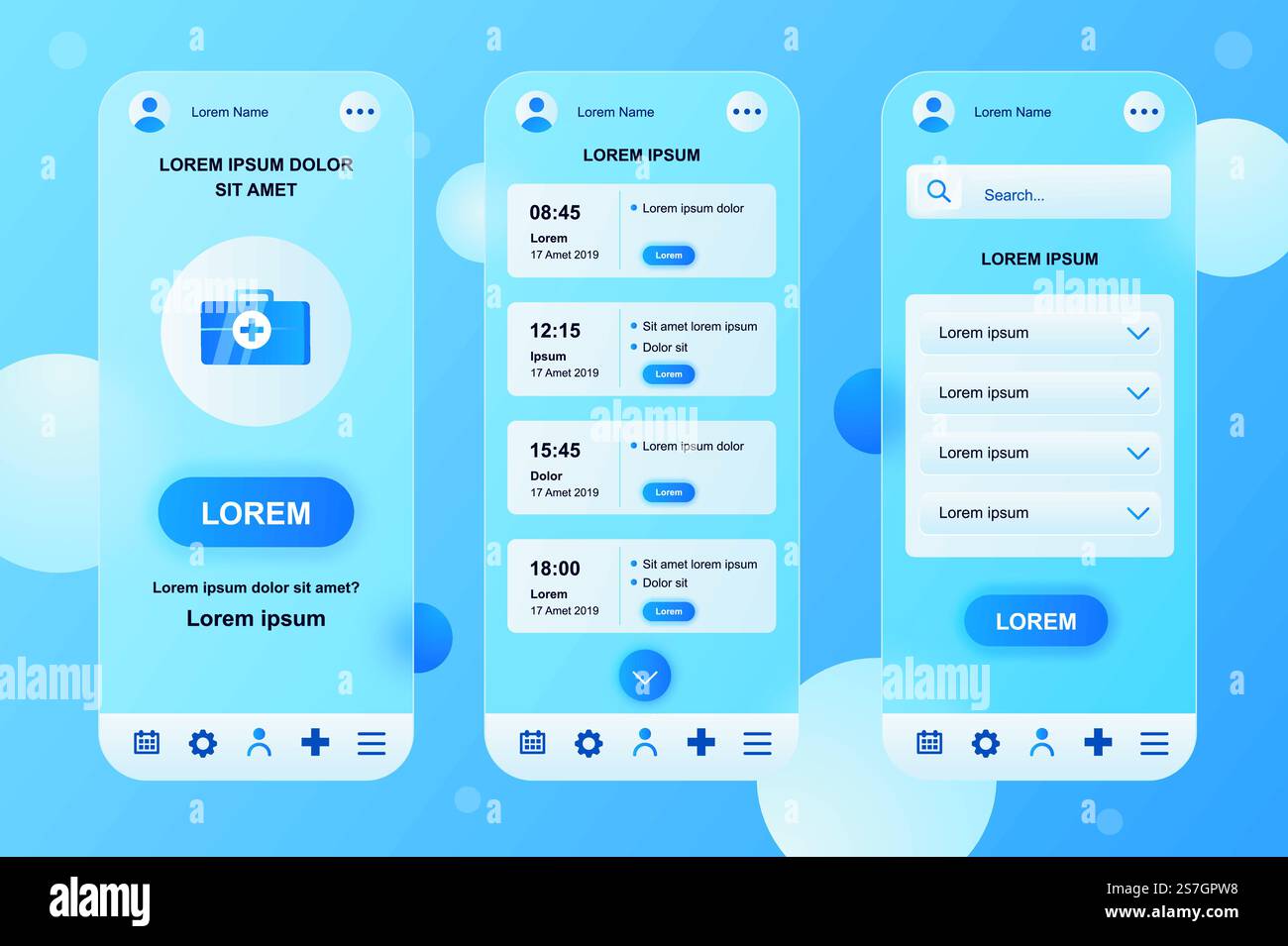 Health app dashboard hi-res stock photography and images - Alamy