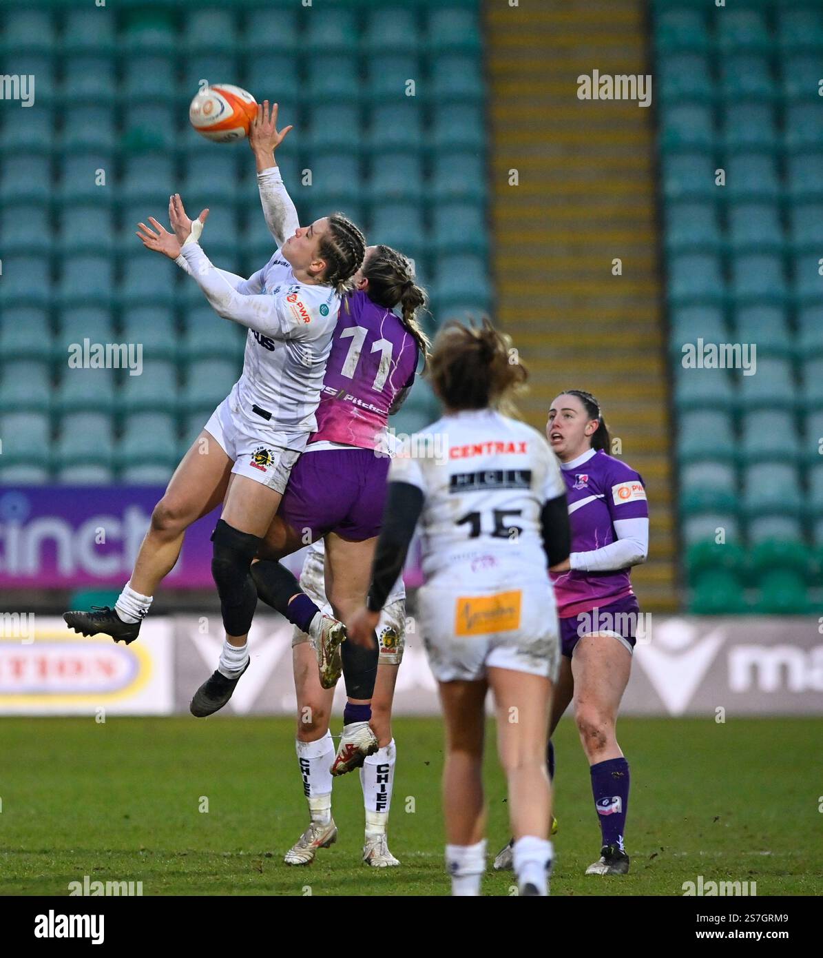 NORTHAMPTON, ENGLAND Sunday 19 January 2025 : Claudia MacDonald of ...