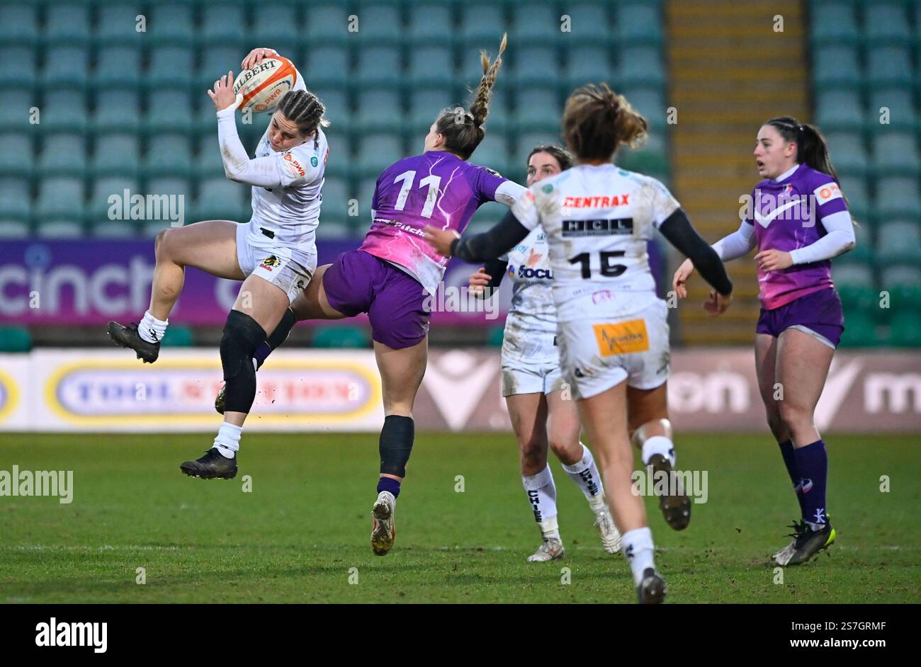 NORTHAMPTON, ENGLAND Sunday 19 January 2025 : Claudia MacDonald of ...