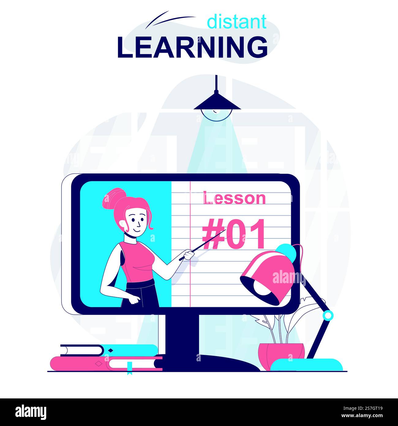 Mobile distant Stock Vector Images - Alamy