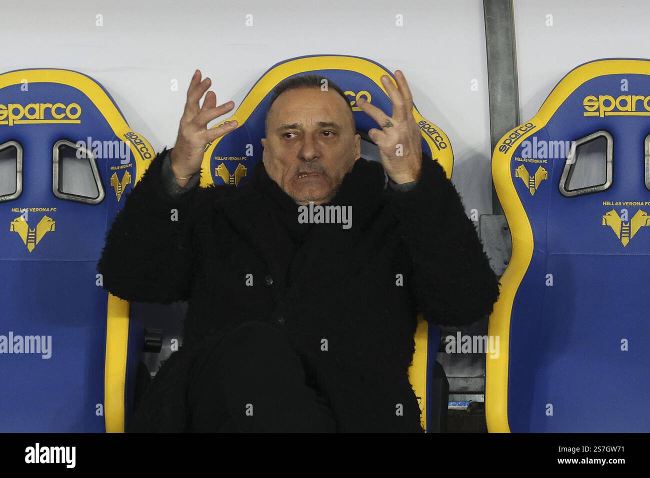 Verona, Italy. 19th Jan, 2025. Maurizio Setti Senior Advisor of ...