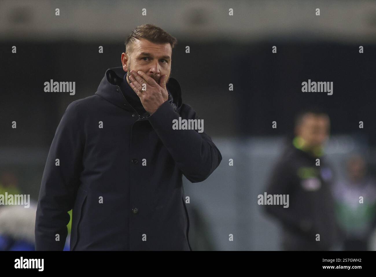 Verona, Italy. 19th Jan, 2025. Paolo Zanetti Head Coach of Hellas ...
