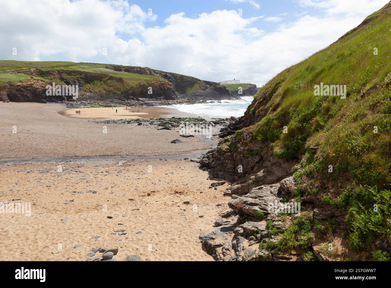 Gunwalloe Church Cove, Cornwall Stock Photo - Alamy