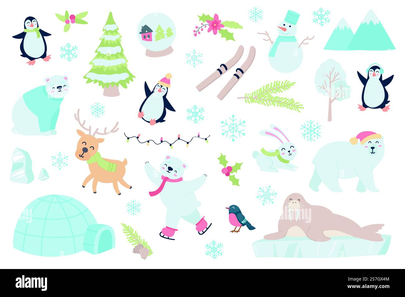 Ice igloo bear Cut Out Stock Images & Pictures - Alamy