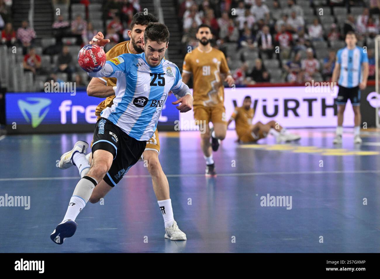 Croatia, Zagreb, 190125. Arena Zagreb. IHF World Handball Championship ...