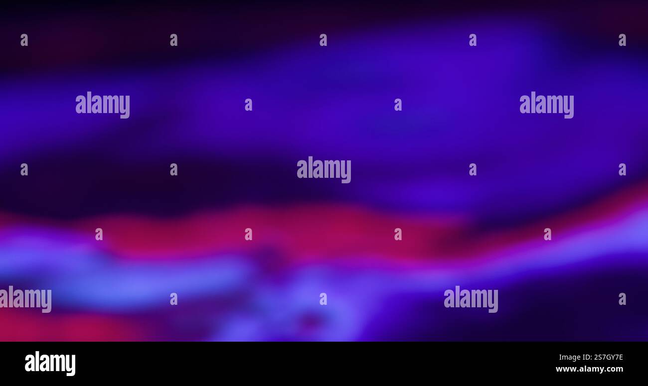 Defocused blue flow. Color mixing. Magical iridescent spectrum ...