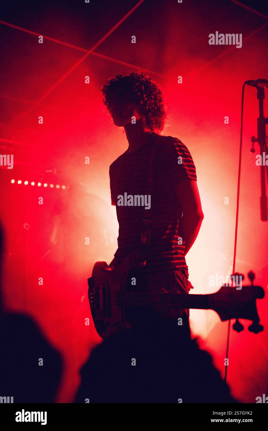 Malmö, Sweden. 10th, January 2025. The Swedish band Bloss performs ...