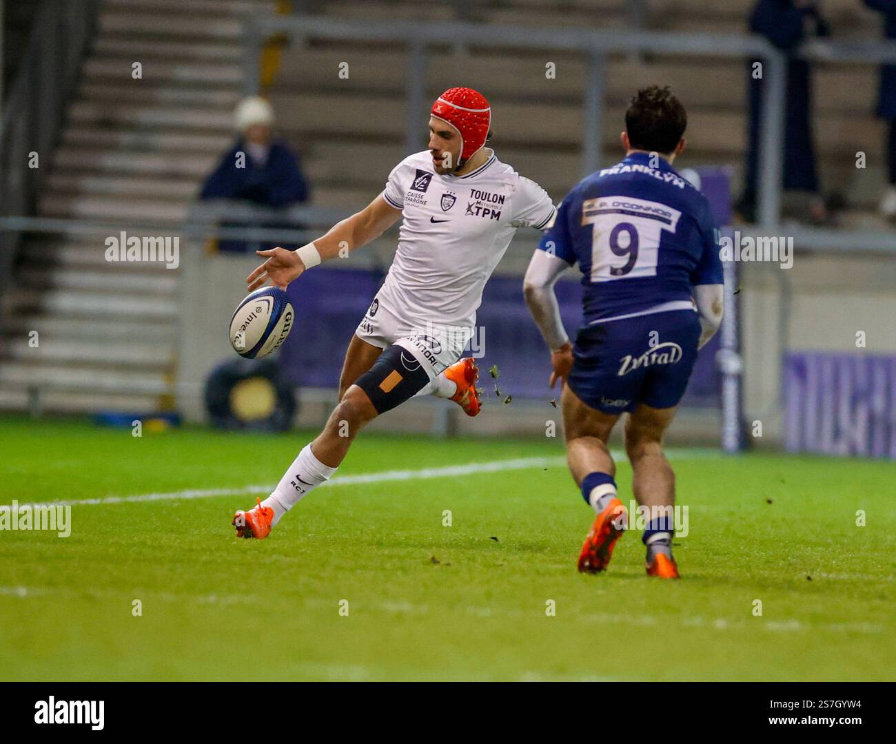 Salford, Lancashire, UK. 19th January 2025; Salford Community Stadium ...