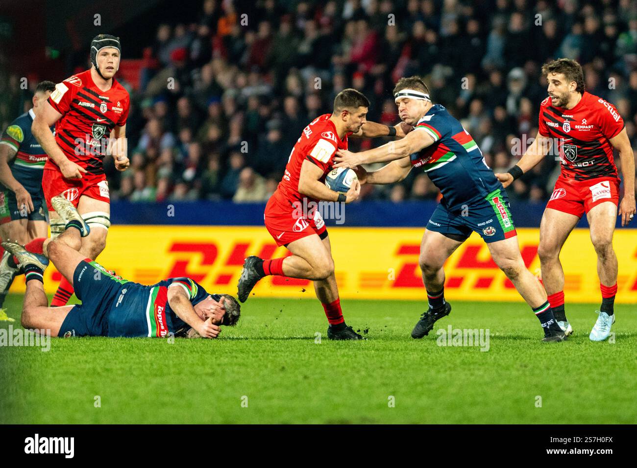 Thomas Ramos of Toulouse during the Champions Cup, Pool 1, rugby union ...