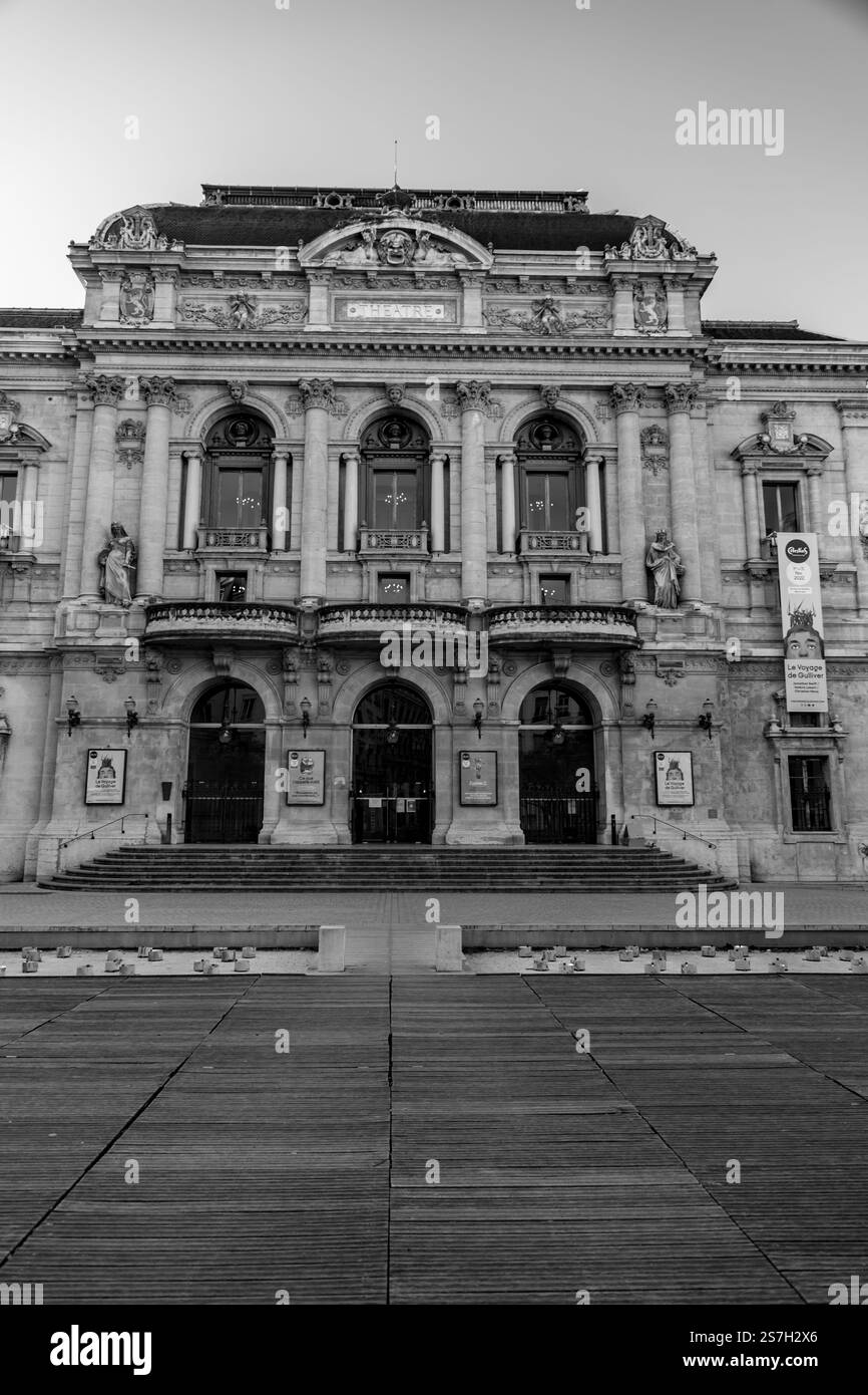 Celestins square Black and White Stock Photos & Images - Alamy