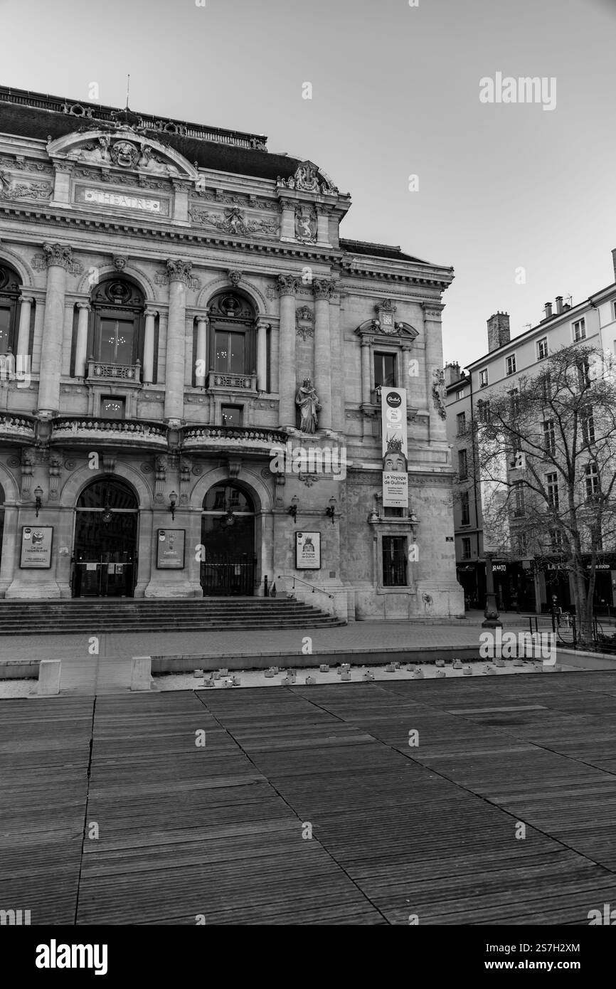 Celestins square Black and White Stock Photos & Images - Alamy
