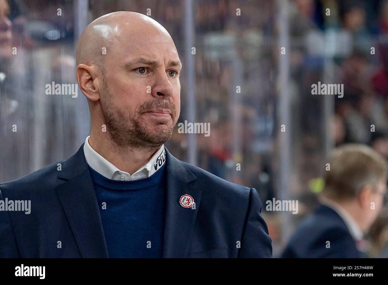 Steven Reinprecht (Chef-Trainer, Duesseldorfer EG). GER, EHC Red Bull ...
