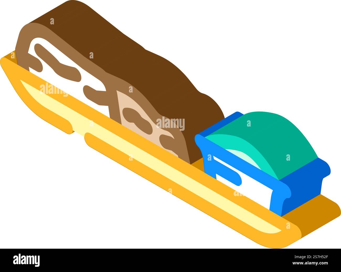 teriyaki chicken japanese food isometric icon vector. teriyaki chicken ...