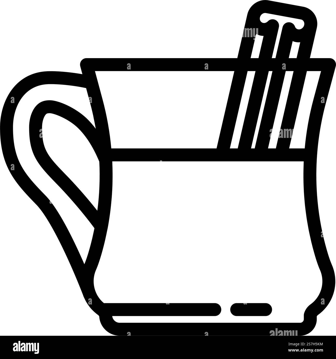 warm cider autumn season line icon vector. warm cider autumn season ...