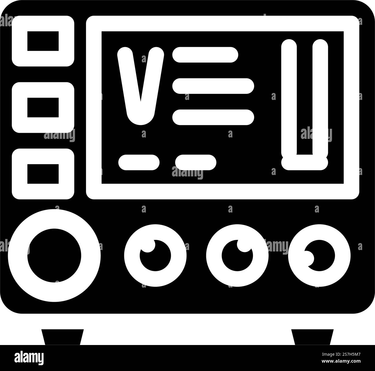 power supply electrical engineer glyph icon vector. power supply ...