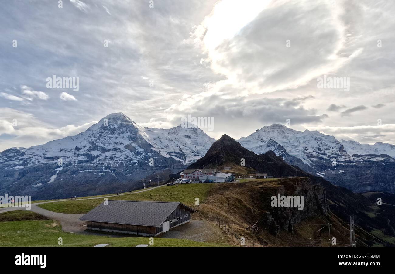 Mannlichen, Grindelwald, Switzerland in the fall Stock Photo - Alamy