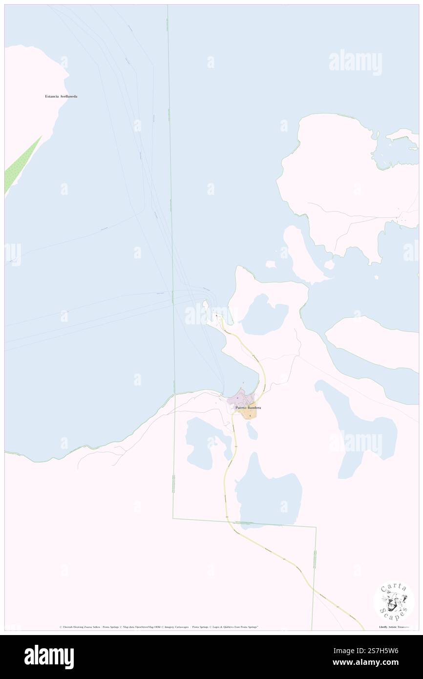 Punta Bandera, Departamento de Lago Argentino, AR, Argentina, Santa ...