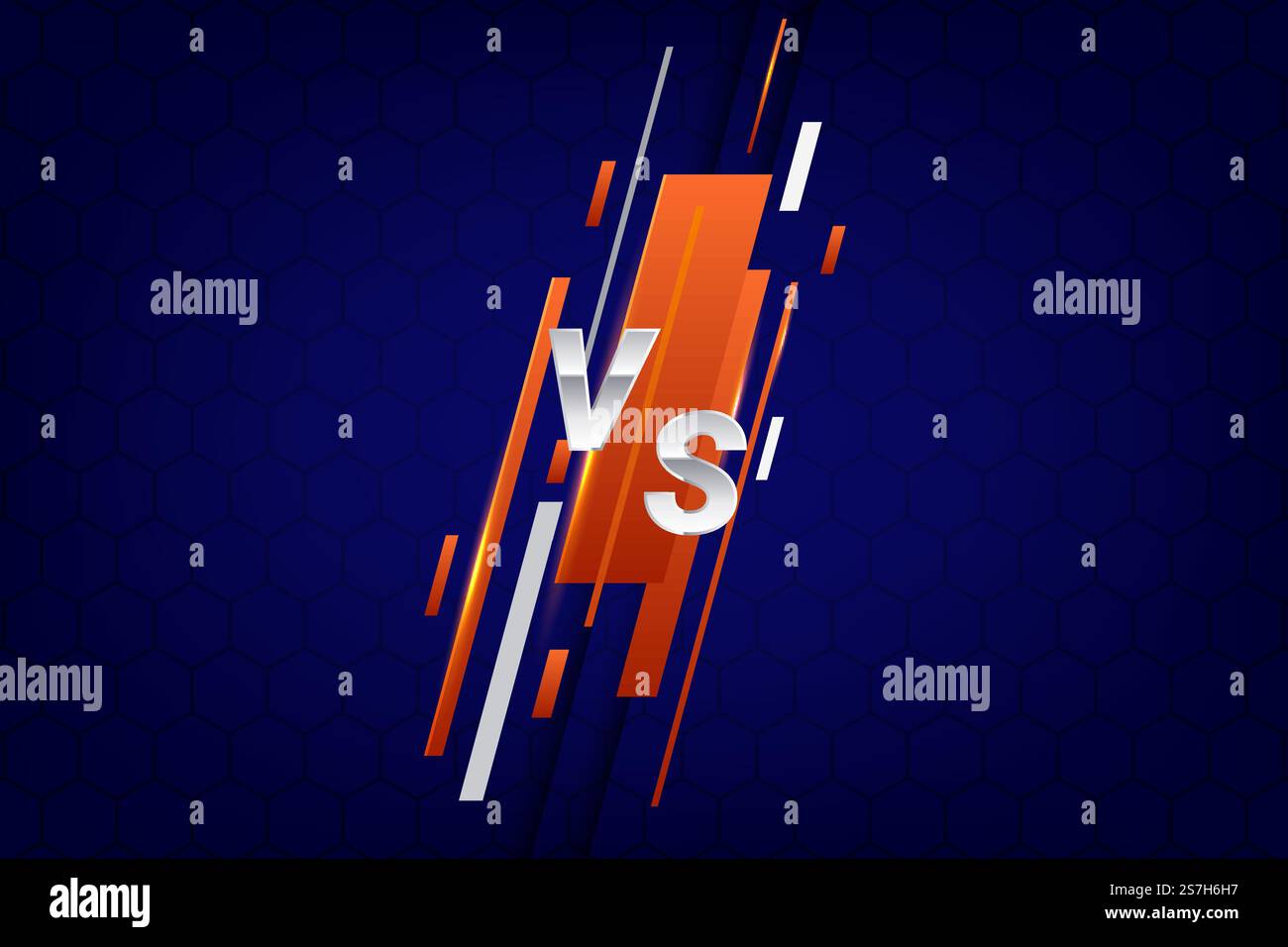 Vector Illustration Versus Screen For Fight Stock Vector Image & Art ...