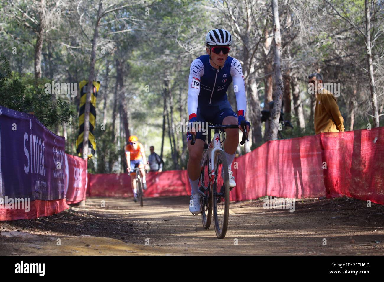 Benidorm, Spain, 19th January, 2025: French cyclist Jules Simon (19 ...