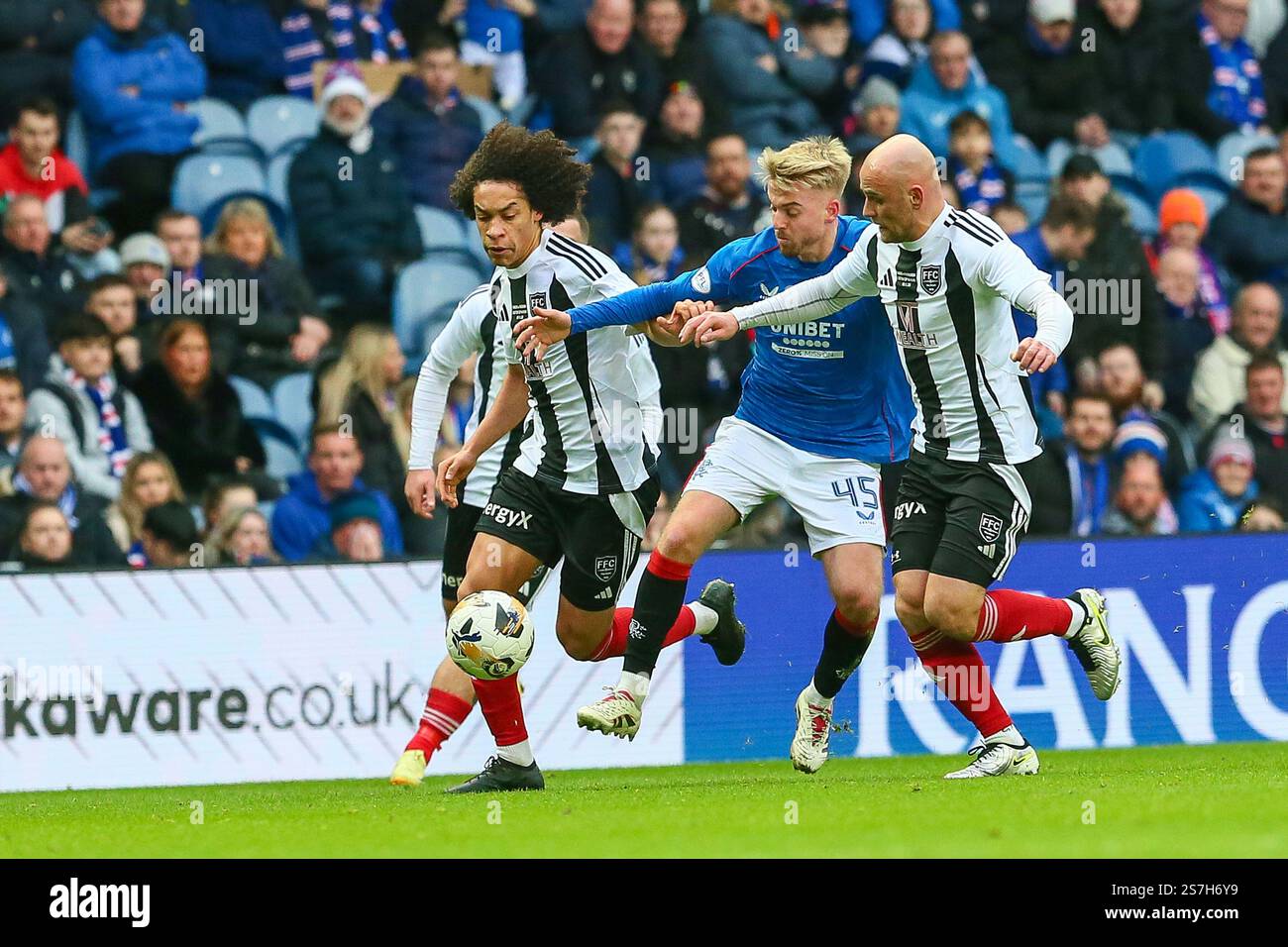 Glasgow, UK. 19th Jan, 2025. Rangers FC played Fraserburgh FC in the ...