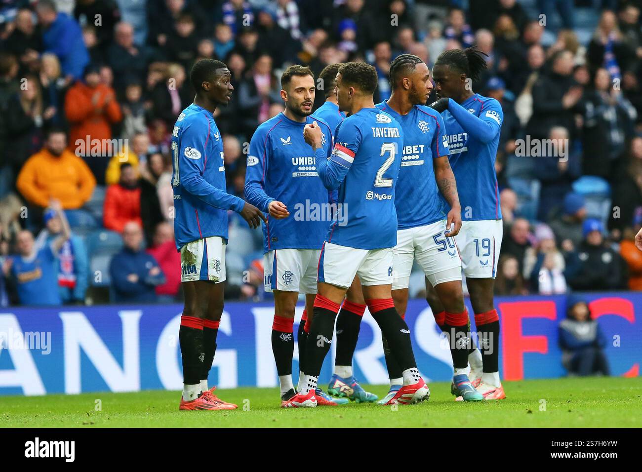 Glasgow, UK. 19th Jan, 2025. Rangers FC played Fraserburgh FC in the 4th round of the Scottish ...