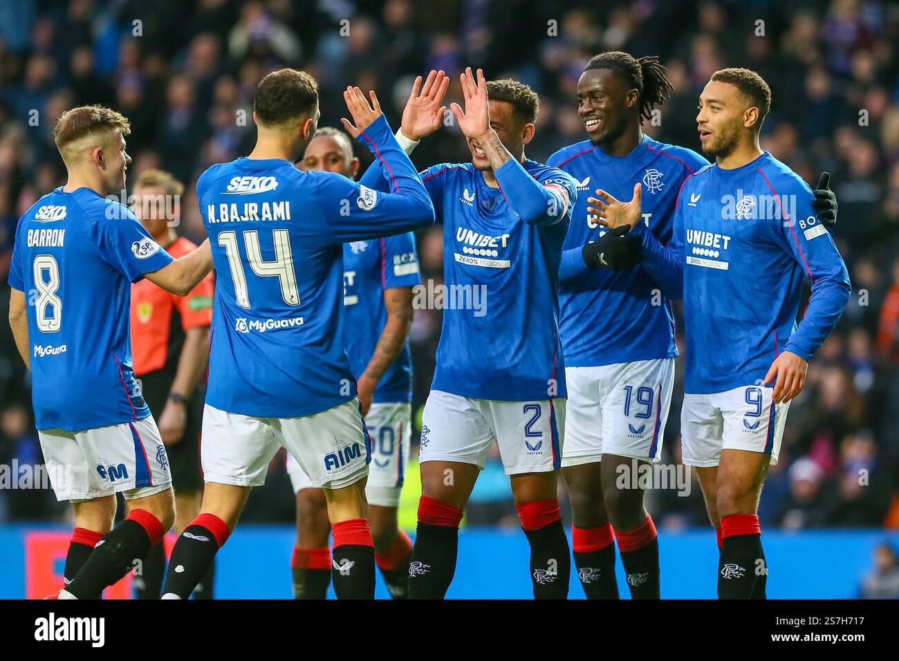 Glasgow, UK. 19th Jan, 2025. Rangers FC played Fraserburgh FC in the ...