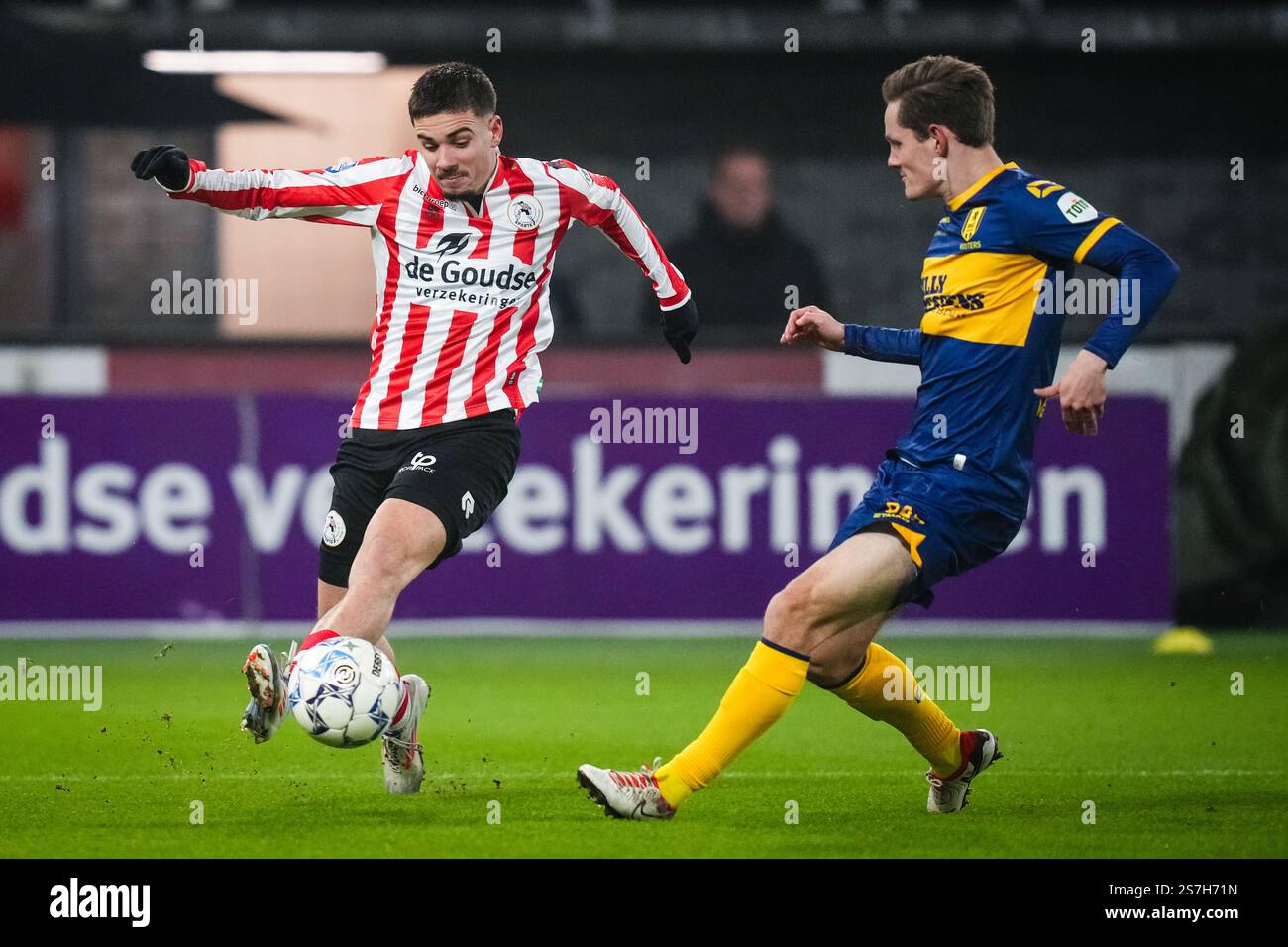 Rotterdam, Netherlands. 19th Jan, 2025. Rotterdam - Camiel Neghli of ...