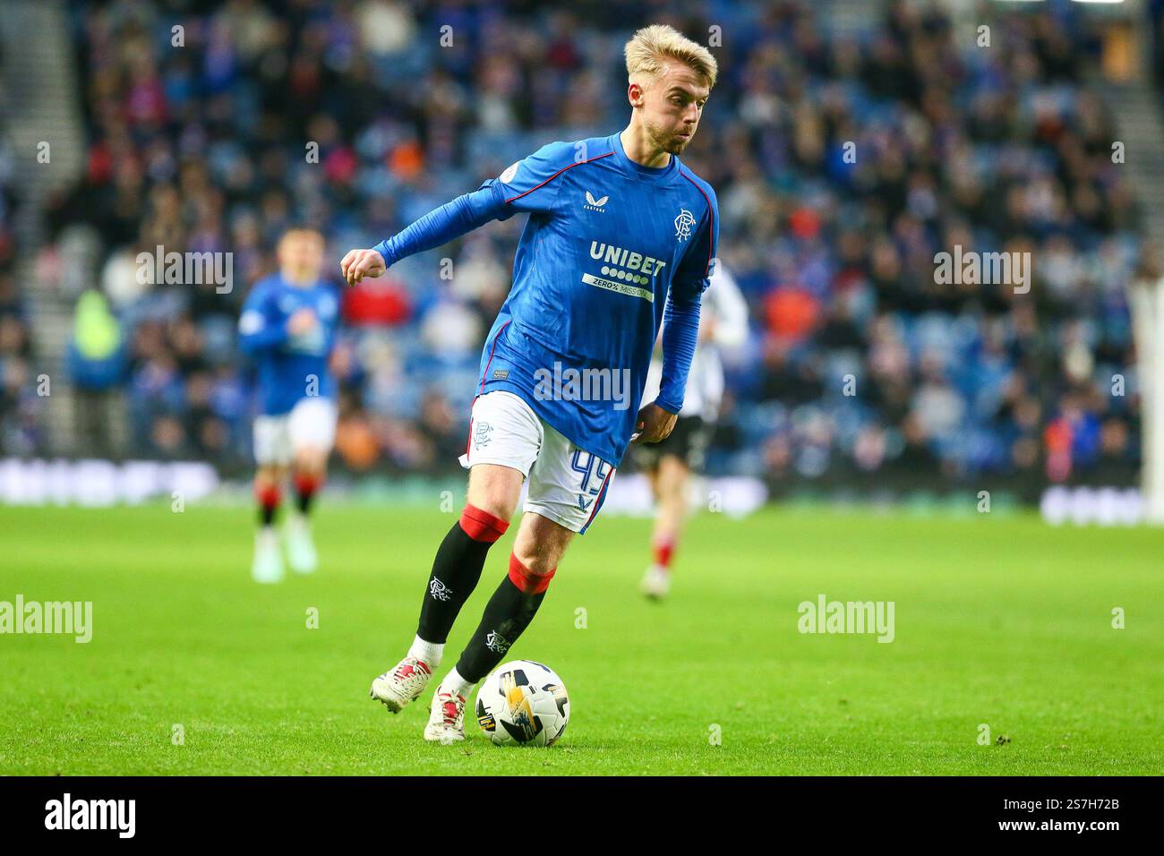 19 January 2025. Glasgow, UK. Rangers FC played Fraserburgh FC in the ...