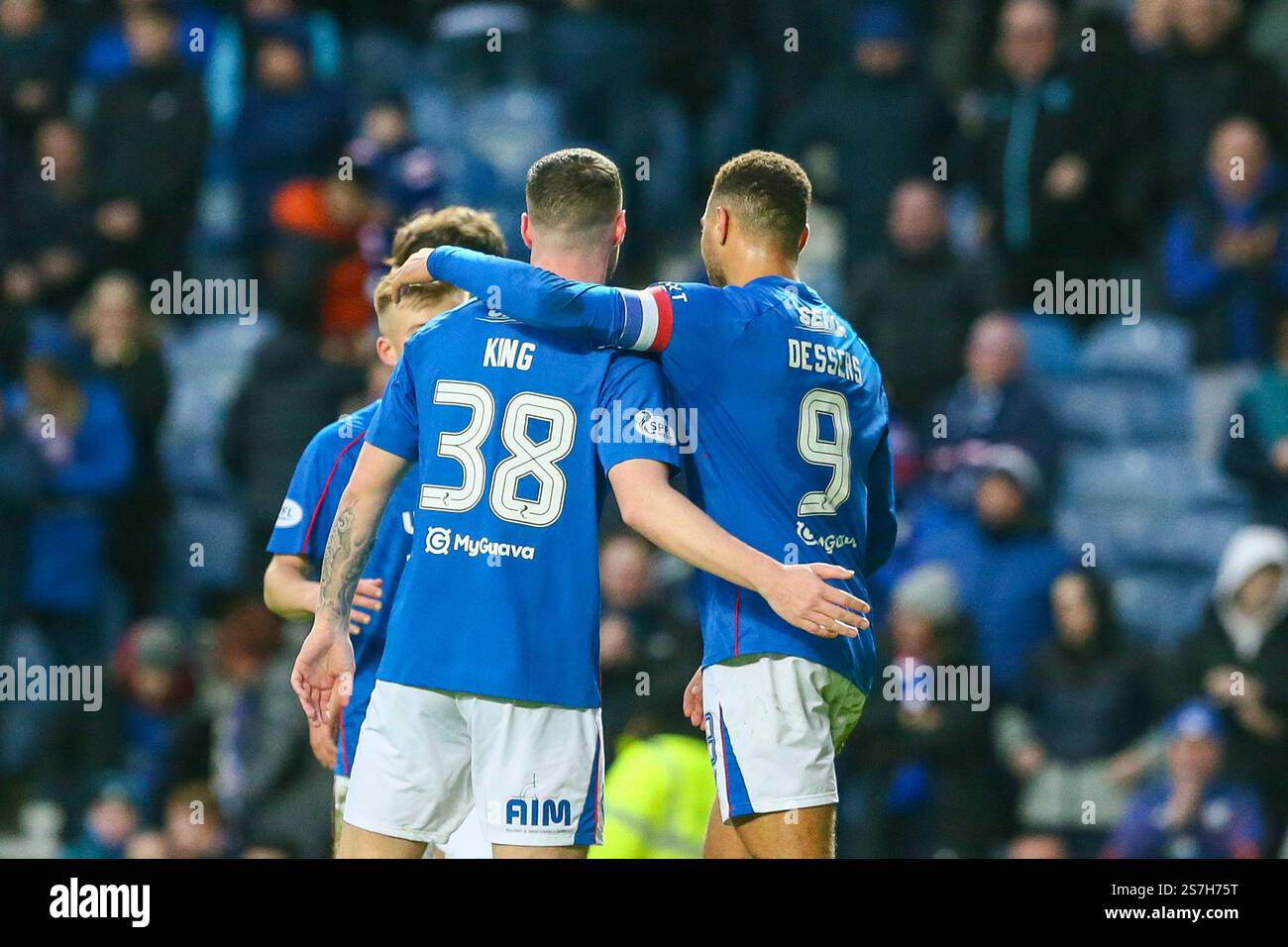 Glasgow, UK. 19th Jan, 2025. Rangers FC played Fraserburgh FC in the 4th round of the Scottish ...