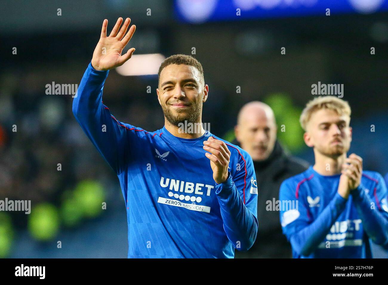19 January 2025. Glasgow, UK. Rangers FC played Fraserburgh FC in the ...