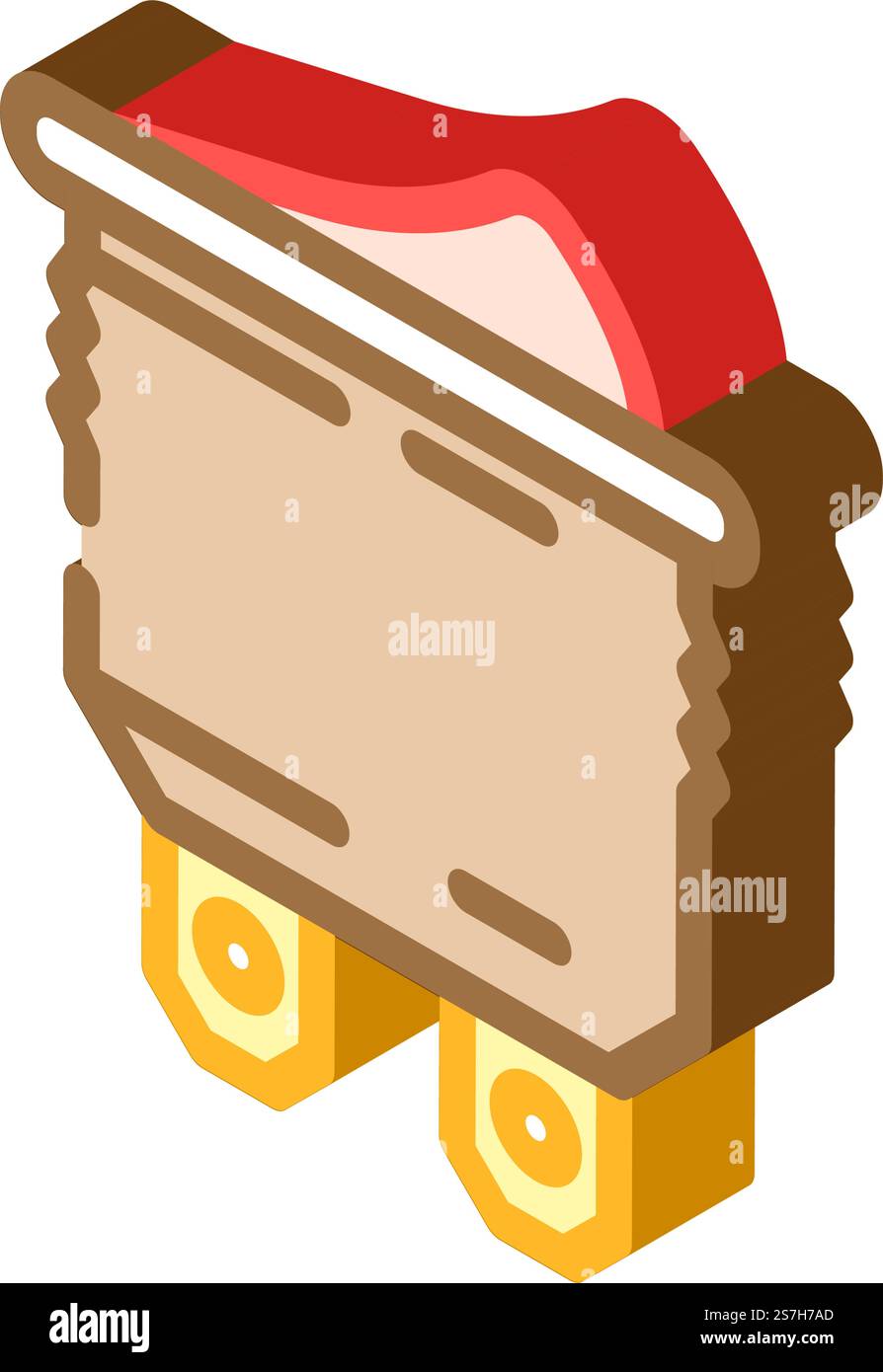 electric switch electrical engineer isometric icon vector. electric ...