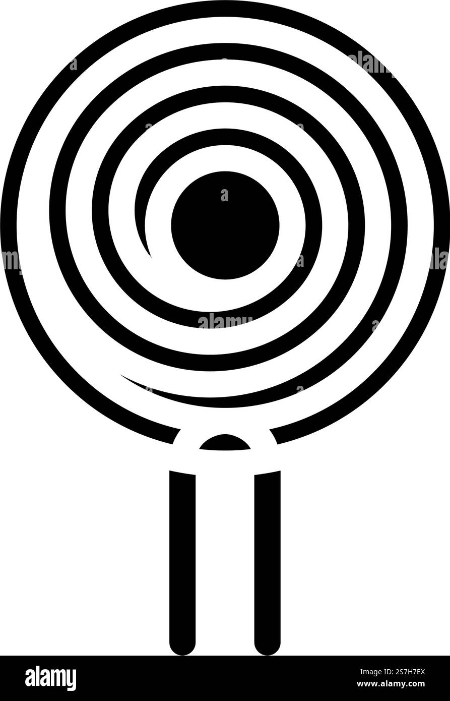 inductor electrical engineer glyph icon vector. inductor electrical ...