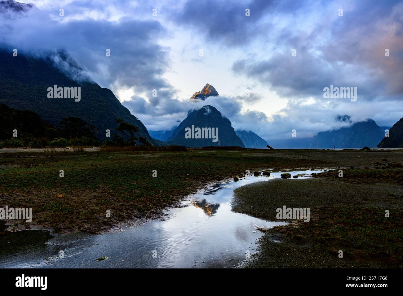Milford Sound / Piopiotahi is a fiord in the south west of New Zealand ...
