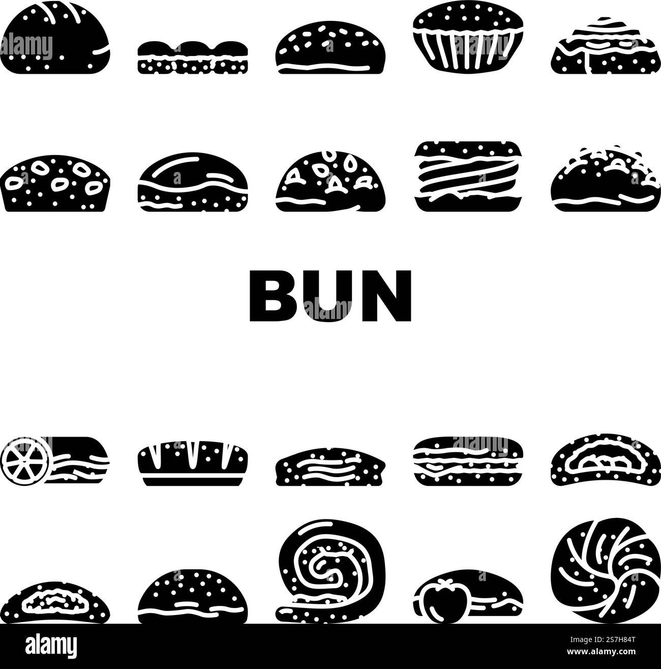 Bread roll above Black and White Stock Photos & Images - Alamy