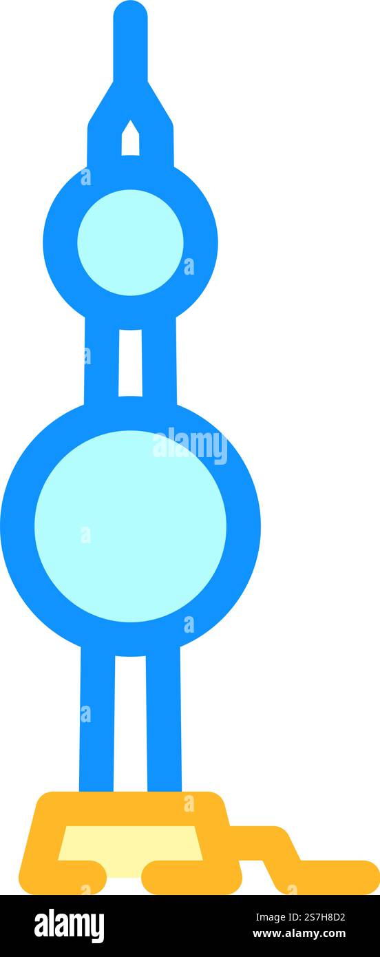 lightning rod electrical engineer color icon vector. lightning rod ...